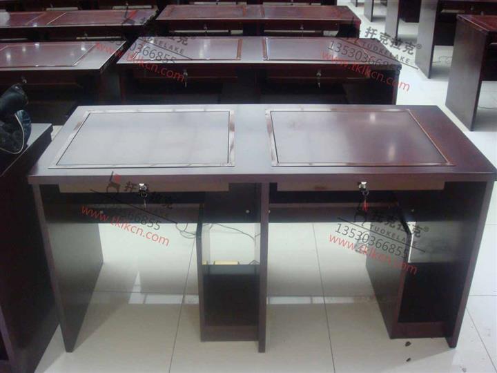 托克拉克TKLK-04多功能翻转电脑桌桌面整洁释放空间 - 办公批发网